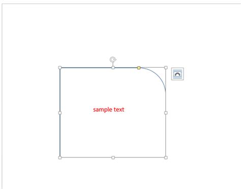 How Can I Create A Textbox With One Edge Having A Rounded Corner In
