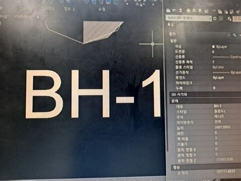 캐드 글꼴 질문 지식in