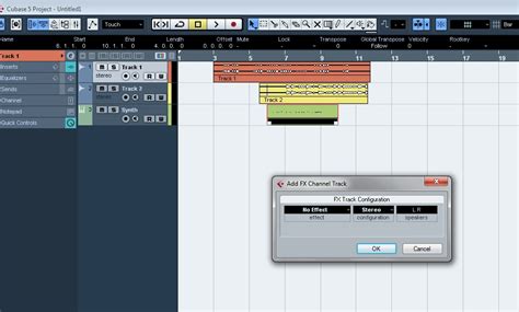 How To Add Effects Plugins In Cubase Creating Tracks