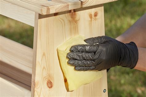 How To Stain Wood Furniture