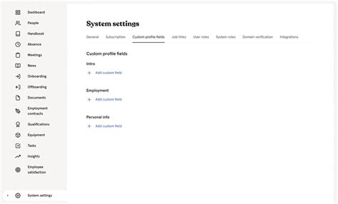 how to work with custom profile fields