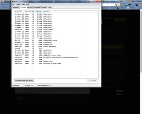 Cpu Usage And Physical Memory ~90 Solved Windows 7 Forums