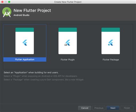 Flutter 创建第一个应用 － 小专栏