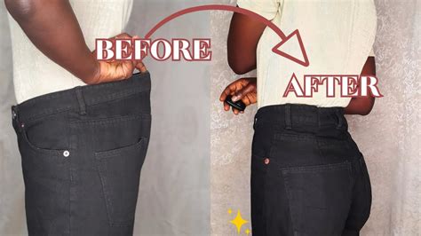Resizing Jeans At The Waist Easy And Simple Method Diy Hacks