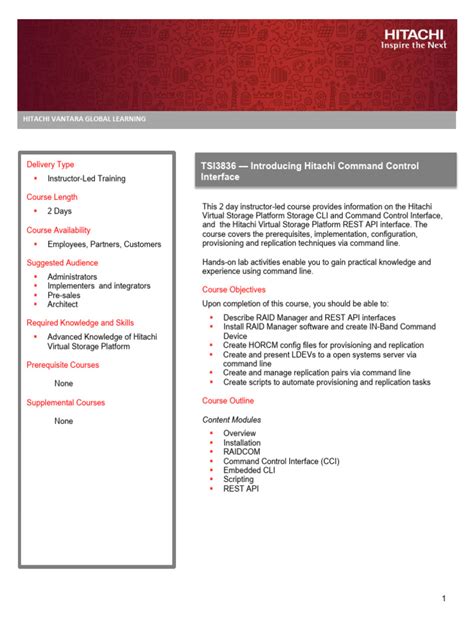 tsi3836 introducing hitachi command control interface course description v1 0 1 pdf