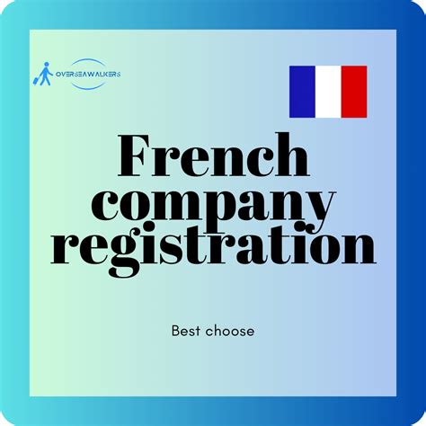 French Company Registration Oversea Walkers Limited