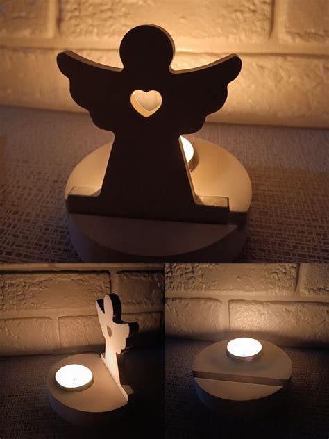 Підсвічник янгол — ціна 195 грн у каталозі Статуетки Купити товари для дому та побуту за