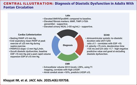 Diagnosis Of Diastolic Dysfunction In Adults With Failing Fontan