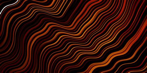 Dark Orange Vector Backdrop With Circular Arc 16245982 Vector Art At Vecteezy