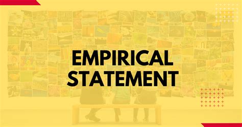 Empirical Statement Definition And Explanation Sociology Plus