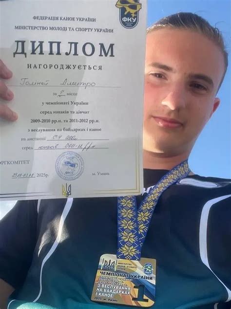 Дмитро Голіней з Івано Франківська став чемпіоном України з веслування на каное ВІКНА