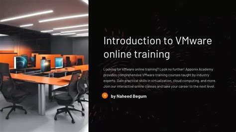 ppt introduction to vmware online training powerpoint presentation