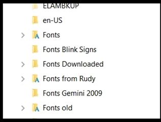 Corel Font Manager Will Not Recognize Certain Font Folders Corel Font Manager