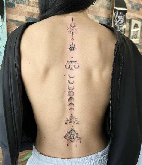 Elegant Spine Tattoo Ideas Over 100 Designs For Men And Women Bored