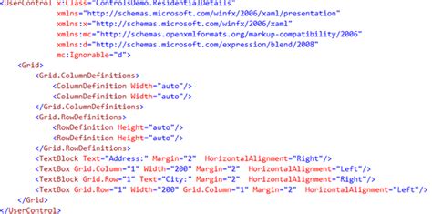 Custom Controls In Wpf