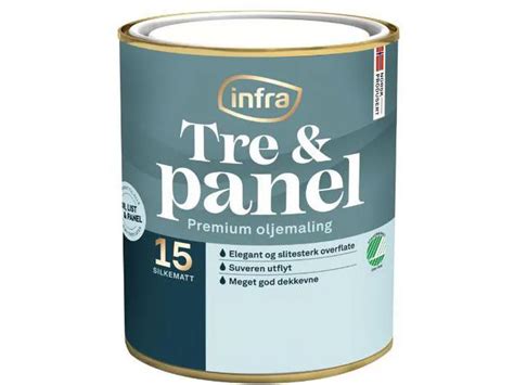 Best Pris Infra Diamant Tre 26panel 15 Silkematt Interiørmaling 0 68l