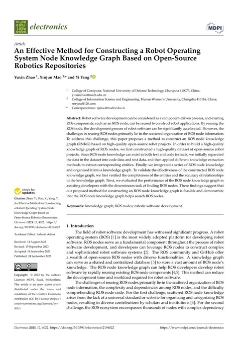 pdf an effective method for constructing a robot operating system