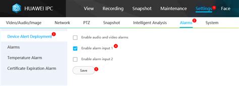 how to configure boolean alarm linkage huawei enterprise support