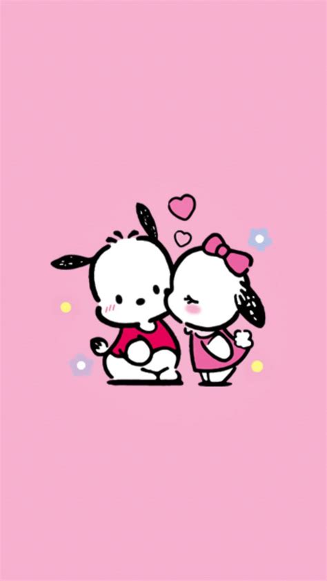 Papel De Parede Pochacco Gourmandies Sanrio Characters Desk Mat Large