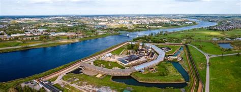 Premium Photo Daugavpils Latvia August 13 2023 Aerial View Of Daugavpils Prison By The River