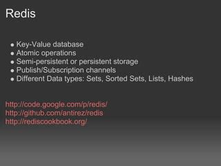 RestMQ Redis Based Message Queue PPT