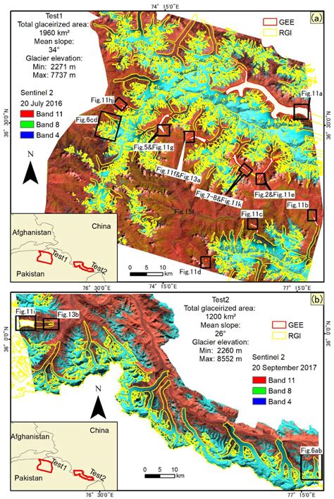 Figure 1 From Machine Learning Classification Of Debris Covered Glaciers Using A Combination Of