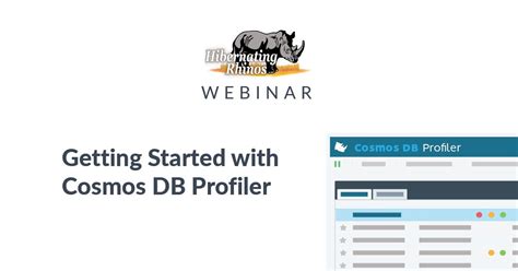 getting started with cosmos db profiler hibernating rhinos