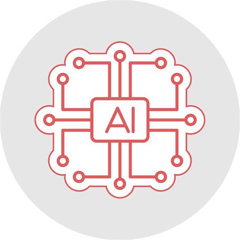 Artificial Intelligence Line Sticker Multicolor Icon 37848530 Vector Art At Vecteezy