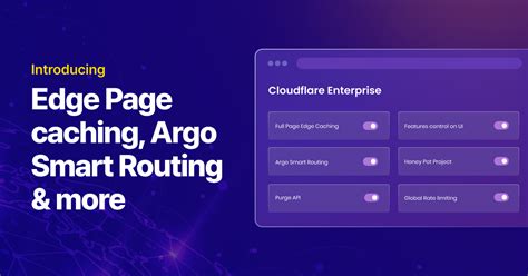 Unveiling Edge Page Caching Argo Smart Routing And More