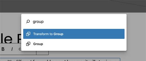 Command Palette Remove Duplicated Group Related Command · Issue 54883 · Wordpressgutenberg