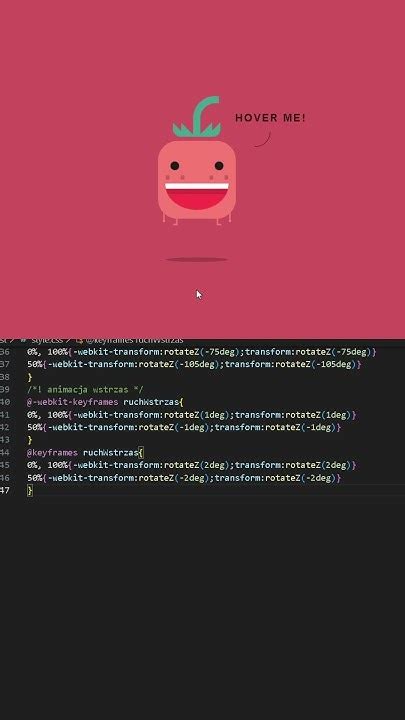 Funny Animation In Css😍programming Coding Css Htmlcss Shorts