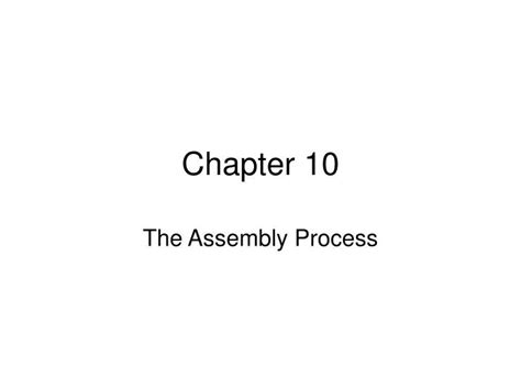 Ppt Chapter 10 Powerpoint Presentation Free Download Id3024403