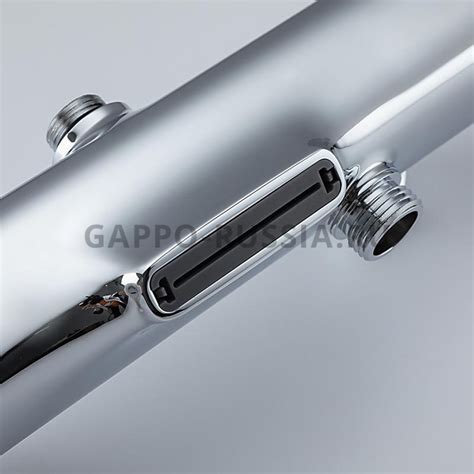 Душевая стойка с термостатом Gappo G2495-71