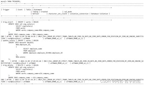 数据库之触发器简单操作 创建触发器当插入或修改payroll表时应发工资 Csdn博客