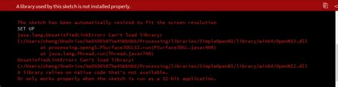 Cant Run The Sketch · Issue 5925 · Processingprocessing · Github