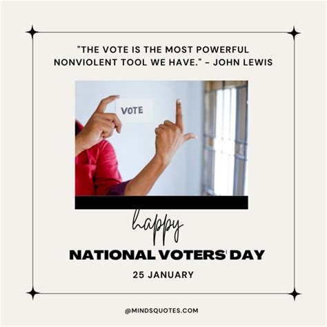 50 National Voters Day Quotes Wishes And Messages 25 January