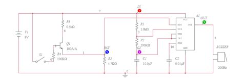 Rain Sensor Circuit Using Ic 555 Circuit Diagram