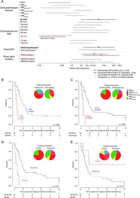 Time From Relapse To Death Is Associated With Molecular Features At Download Scientific Diagram