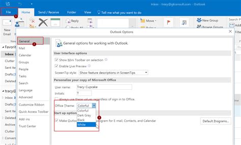Day 273 Change The Theme In Microsoft Office Tracy Van Der Schyff