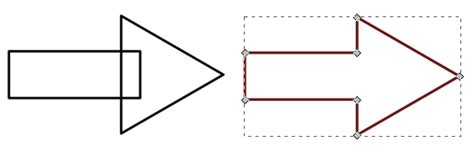 Inkscape How Do I Make Two Nodes Equidistant From Two Different Nodes
