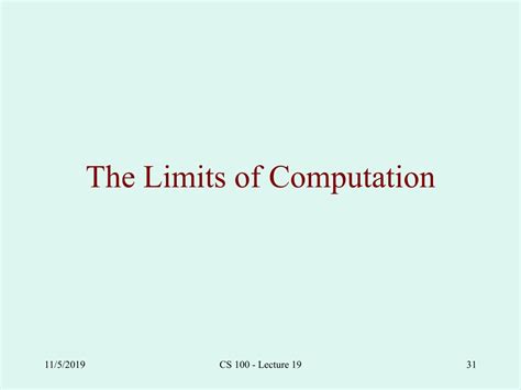 Ppt Lecture 19 Powerpoint Presentation Free Download Id1092591