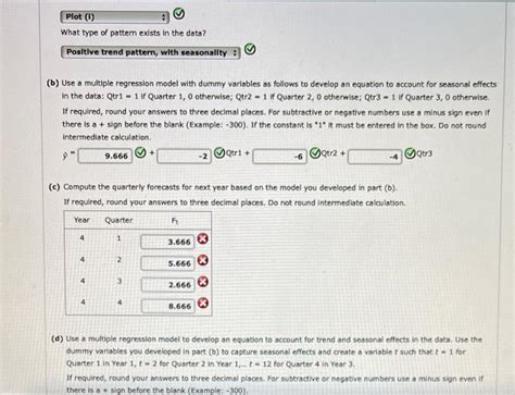 Solved Consider The Following Time Series Data A Choose Chegg