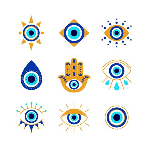 Premium Vector Evil Eye Symbol Set