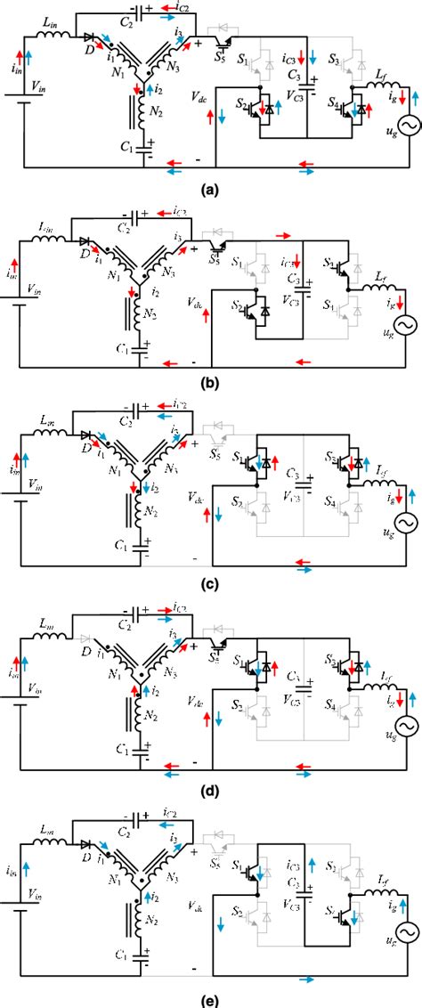 Figure 3 From A Modified Single Phase Transformerless Y Source Pv Grid Connected Inverter