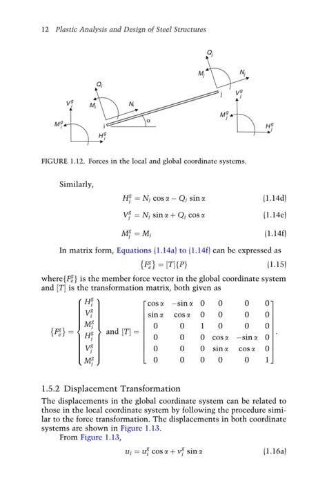 Ch 1 Structural Analysis Stiffness Method Pdf