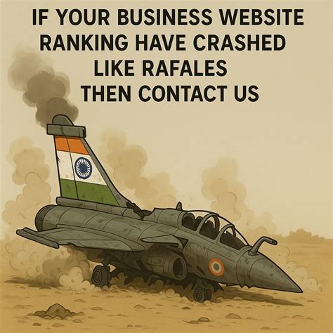 Why Seo Promises Are Like F 16s They Crash Suraj Jaiswal Posted On
