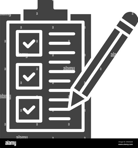 Checklist Icon Image Stock Vector Image And Art Alamy