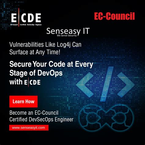 Senseasy It On Linkedin Devsecops Cybersecuritycertification Securecoding Automationexcellence