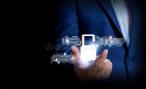 Cybersecurity And Data Protection Key Lock Concepts Internet Technology Data Stock Image Image
