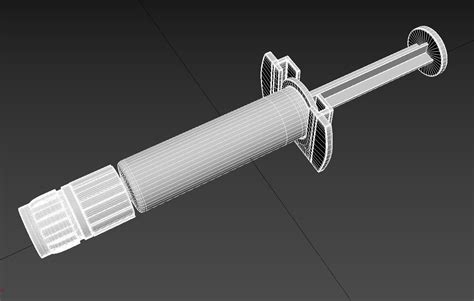 Pediarix Syringe 3d Model Cgtrader